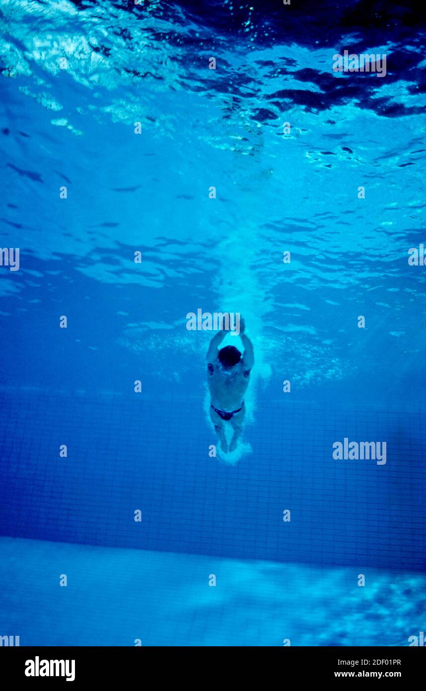 Competitive diver hi-res stock photography and images - Alamy