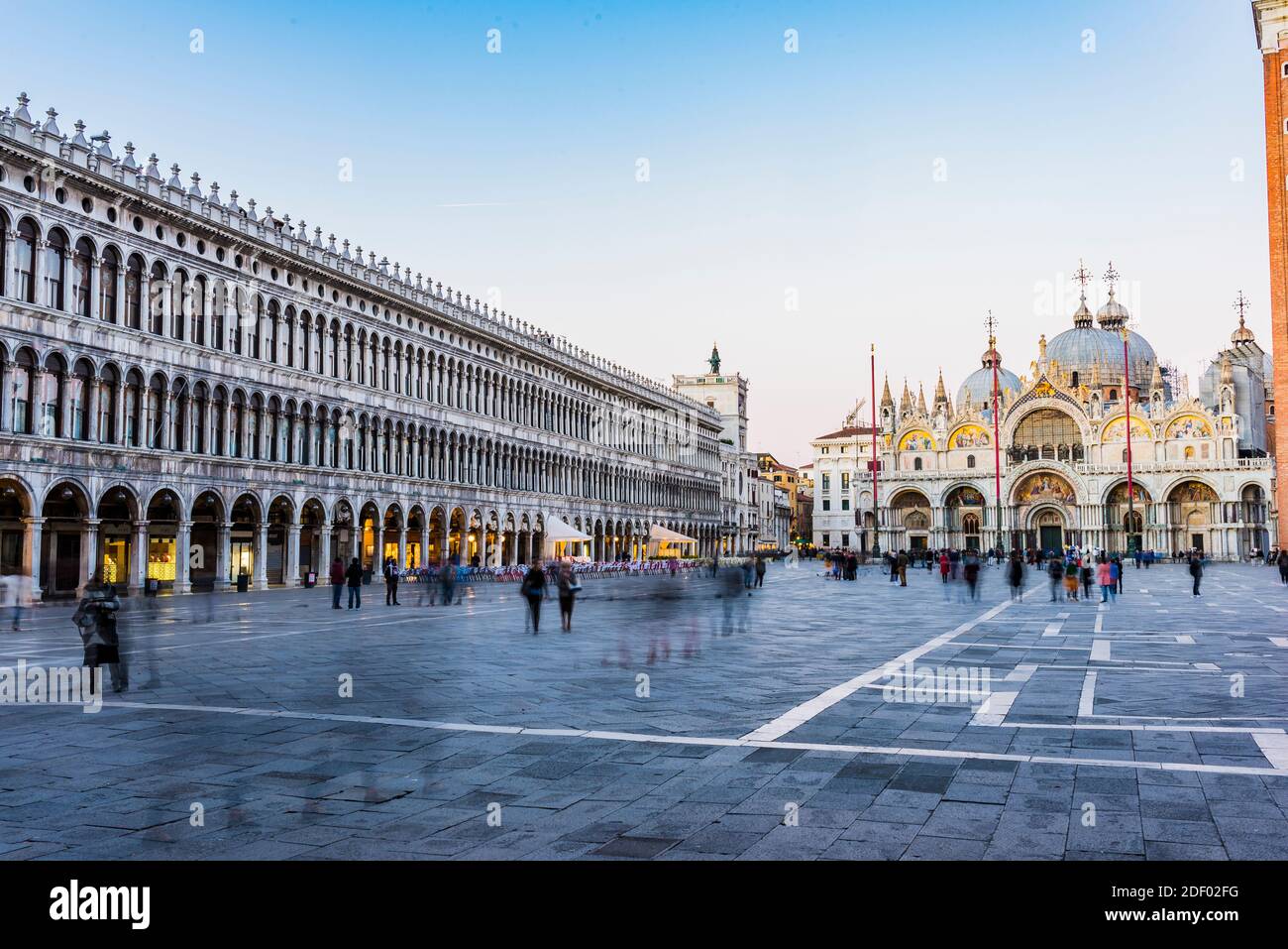 Saint Mark´s Square - Piazza San Marco and west facade of St Mark's ...