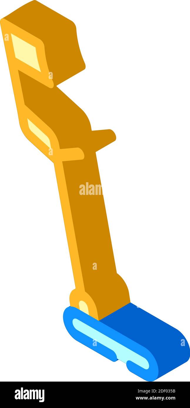 metal detector device isometric icon vector illustration Stock Vector ...