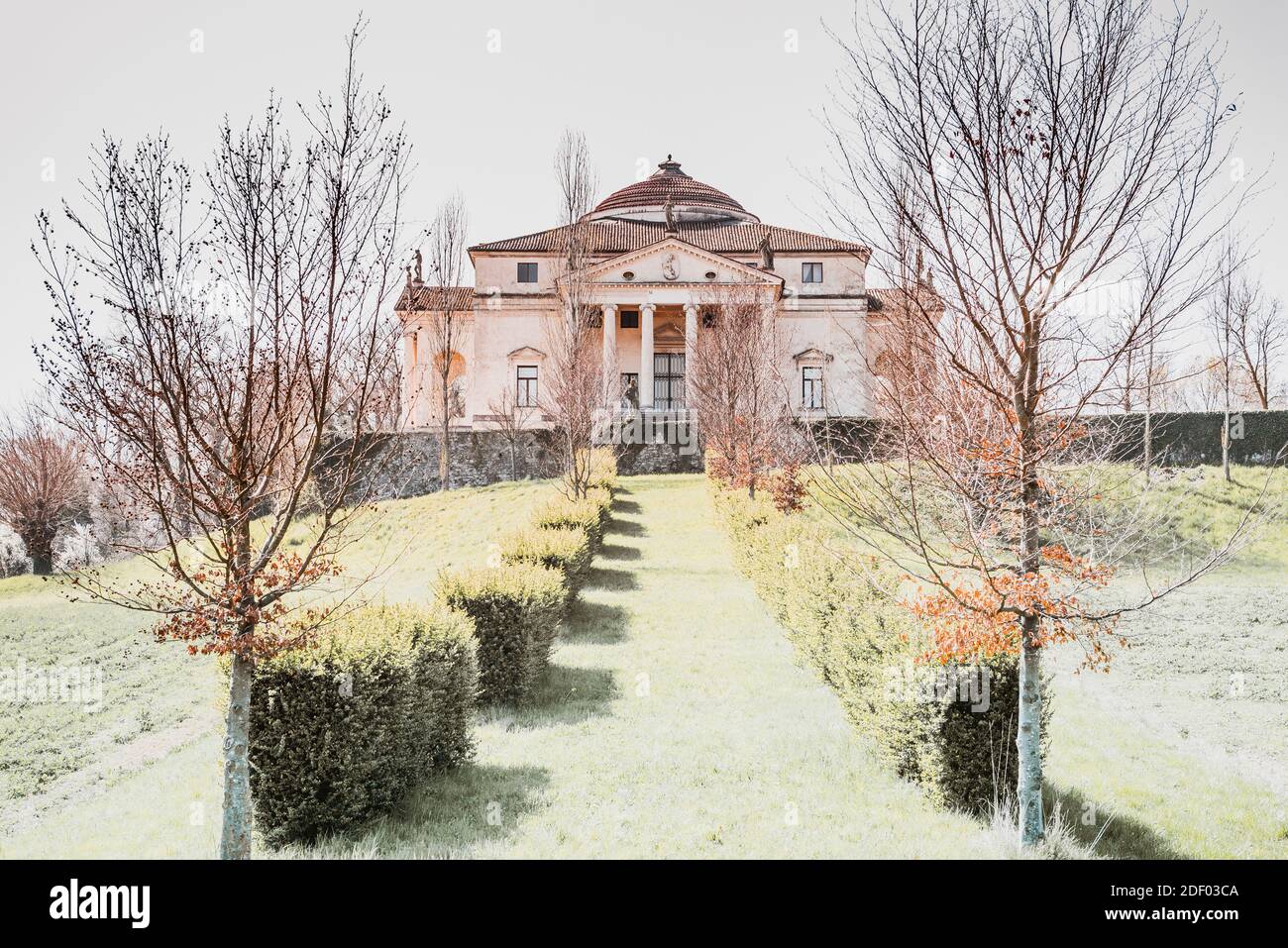 Villa La Rotonda is a Neoclassical villa just outside Vicenza in ...