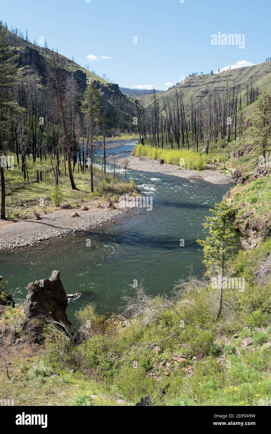 The Wenaha River in Northeast Oregon Stock Photo - Alamy