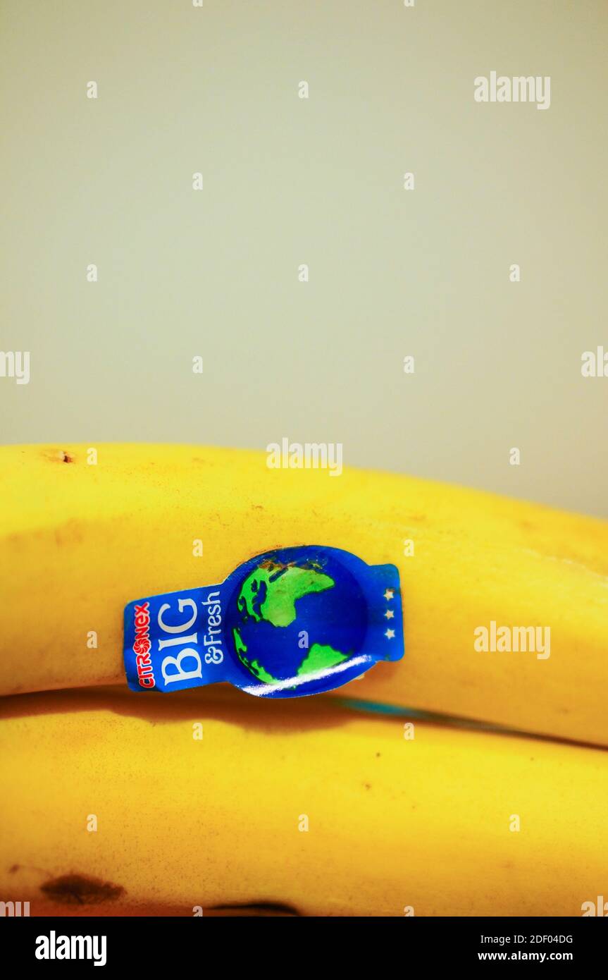 Banana brand logo hi-res stock photography and images - Alamy