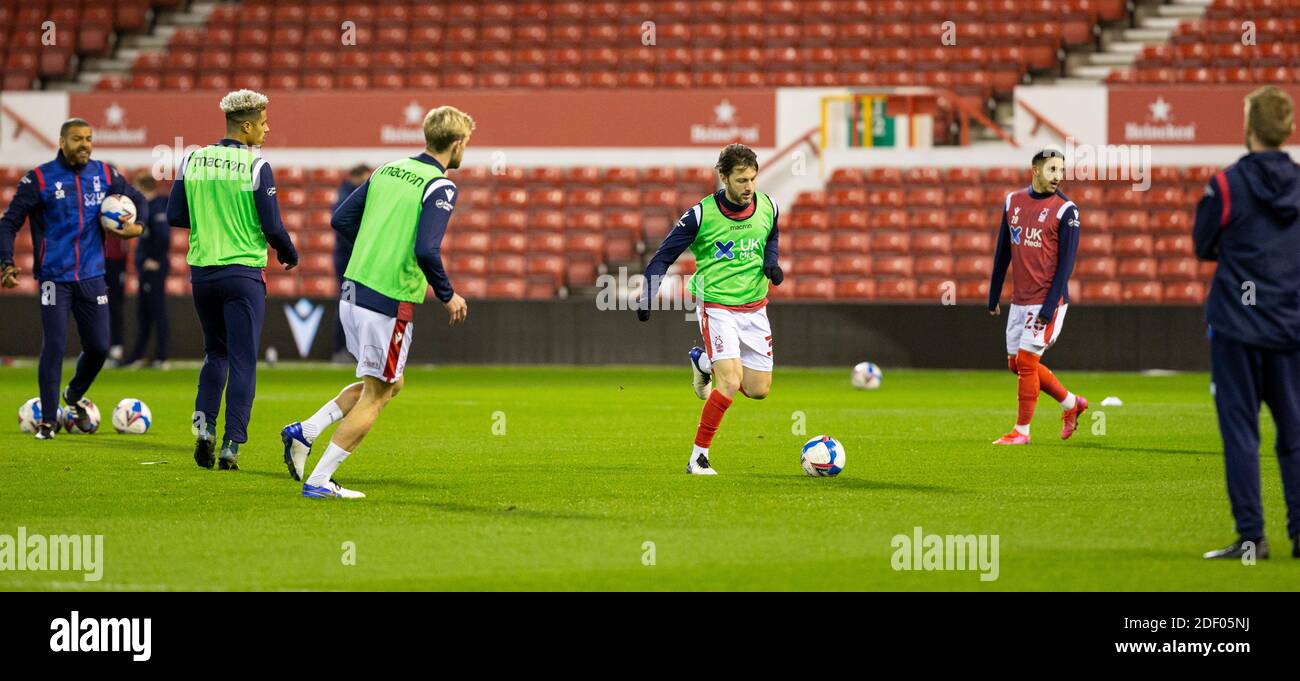 City Ground, Nottinghamshire, Midlands, UK. 2nd Dec, 2020. English ...
