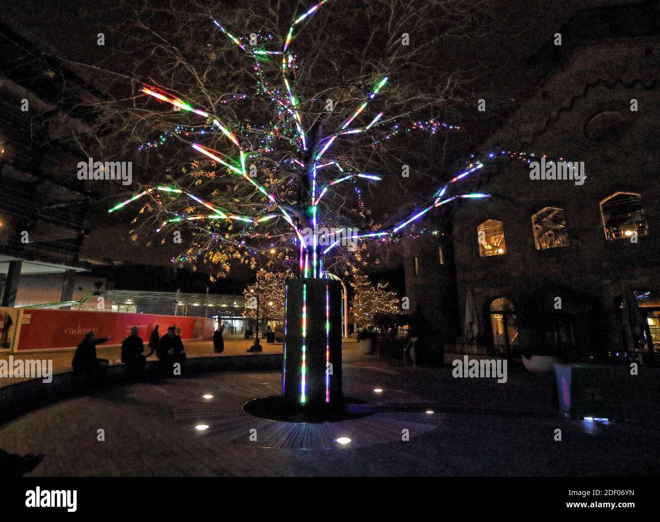 London, UK. People's Tree. King's Cross, London's newest creative ...