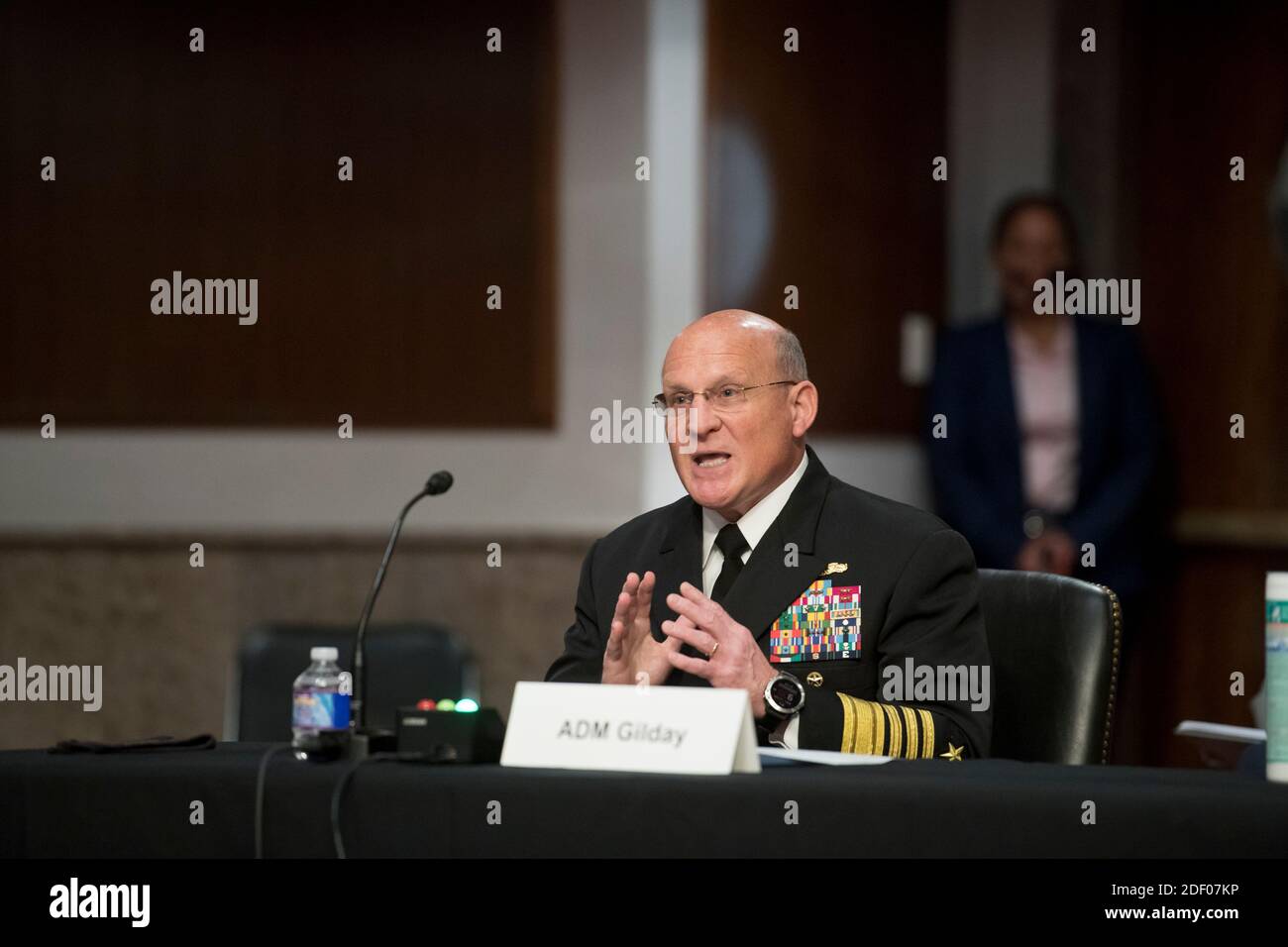 Chief of naval operations admiral gilday hi-res stock photography and ...