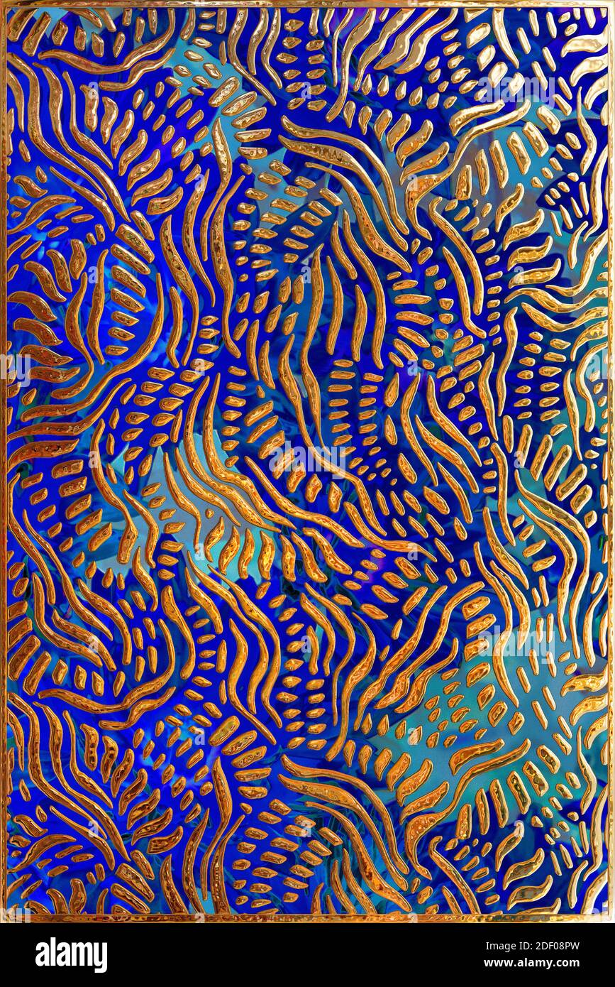 CONTEMPORARY ART: Monsoon in the Lagoon Stock Photo - Alamy