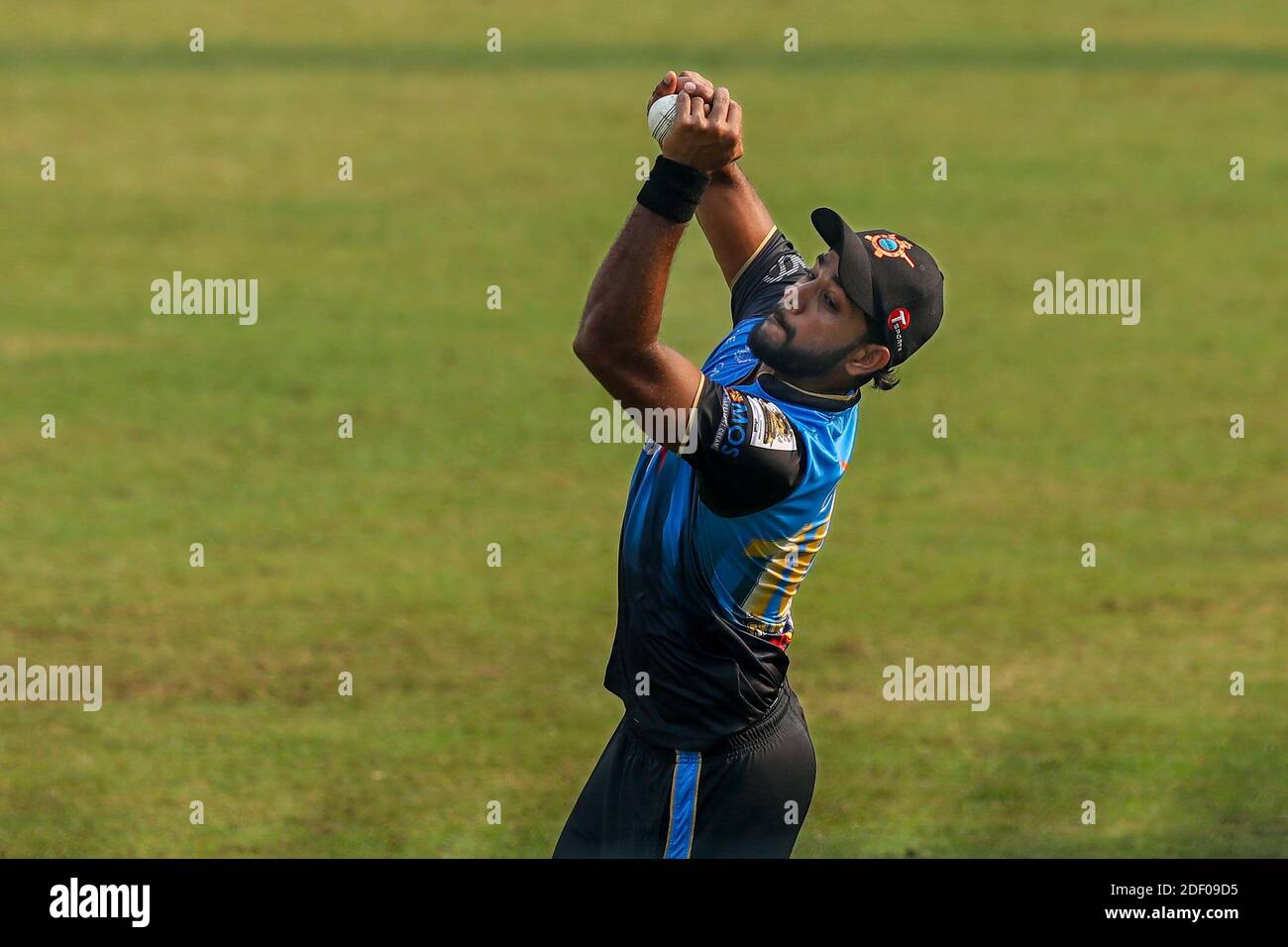 Beximco Dhaka cricket player, Muktar Ali in action during the ...