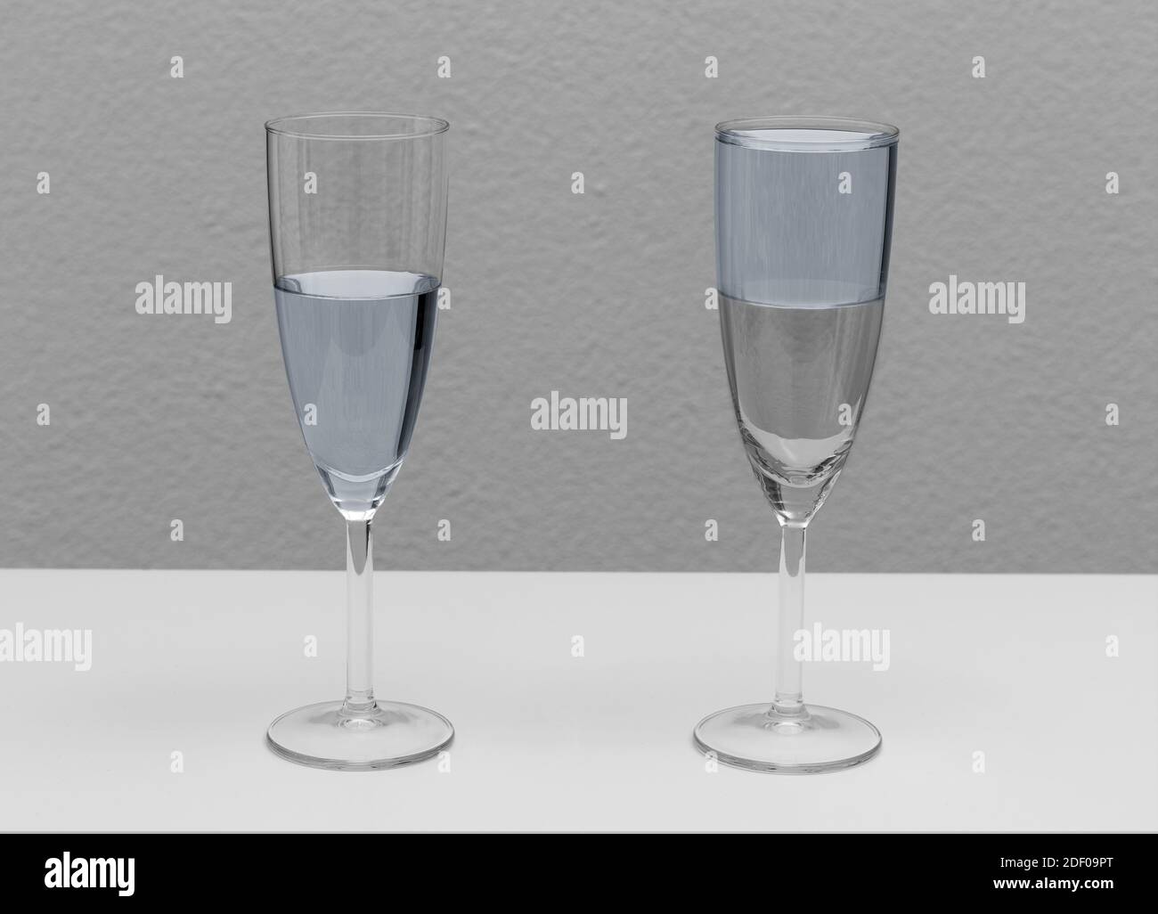 Optimist glass half full hi-res stock photography and images - Alamy