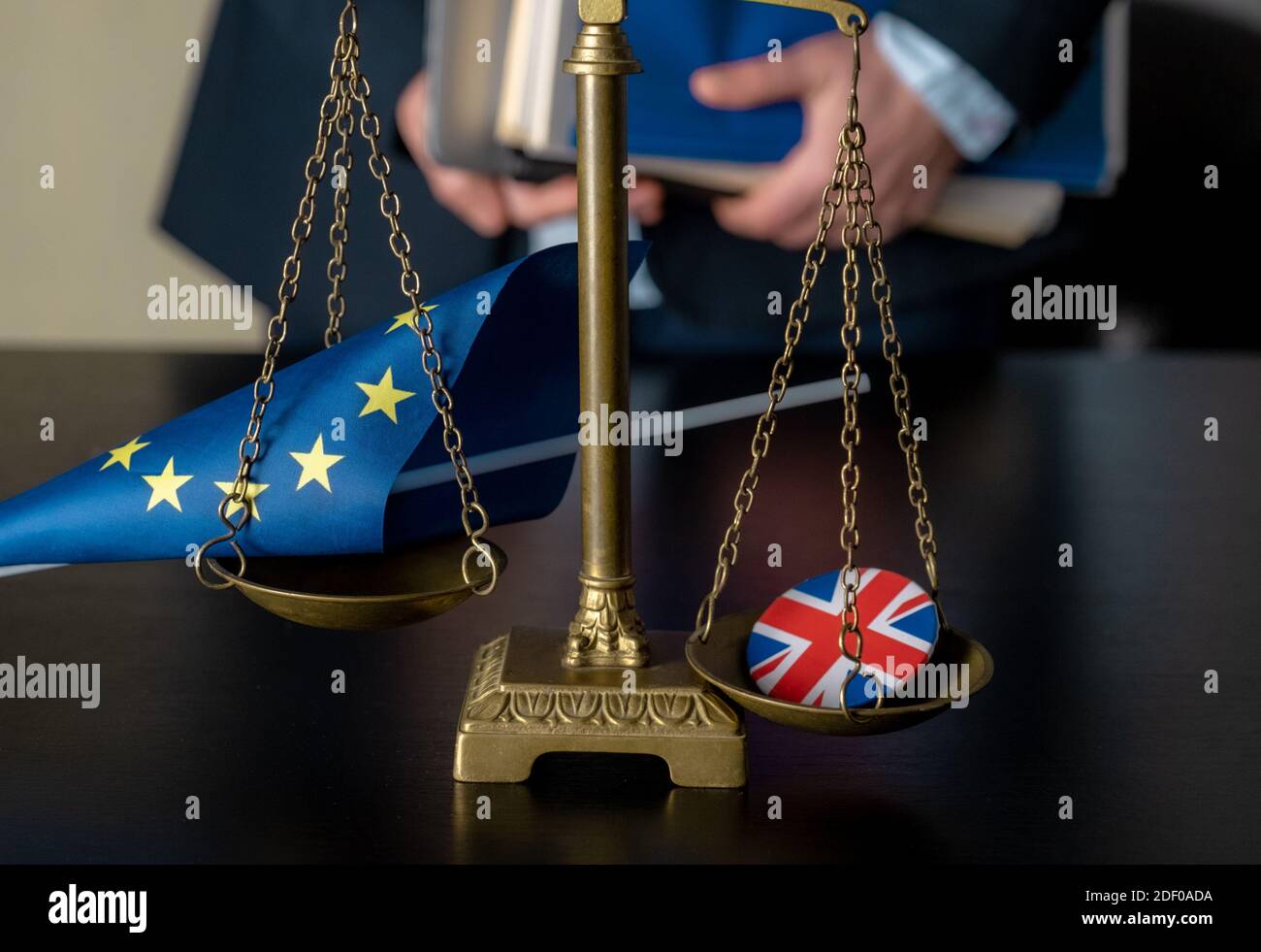 Brexit, European Union Flag With Great Britain Flag on a Jacket Icon ...