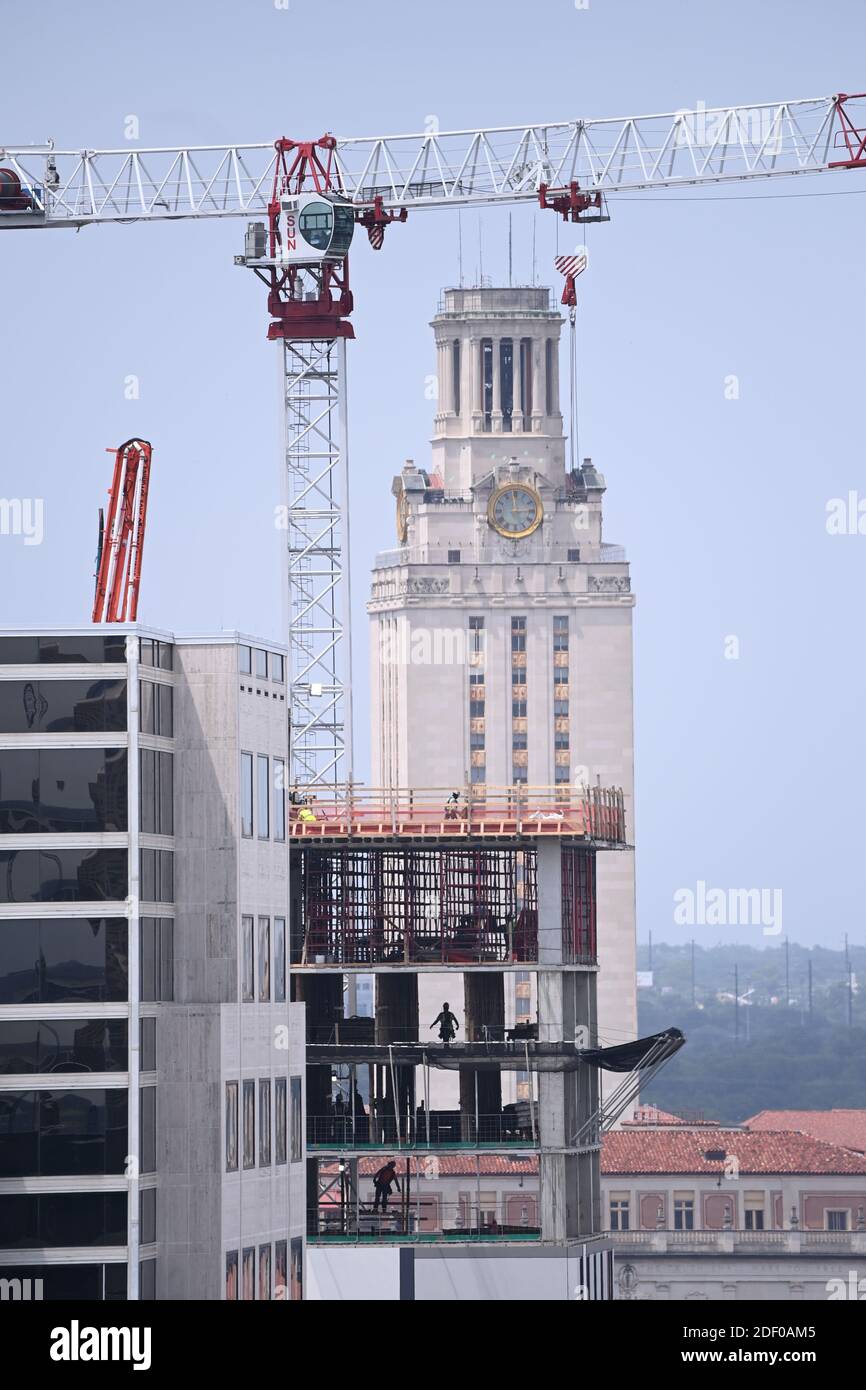 The iconic University of Texas Main Building, also known at the UT ...