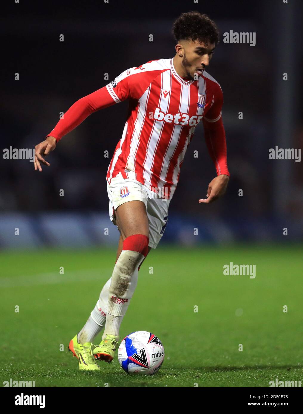 Stoke City's Jacob Brown during the Sky Bet Championship match at Adams ...