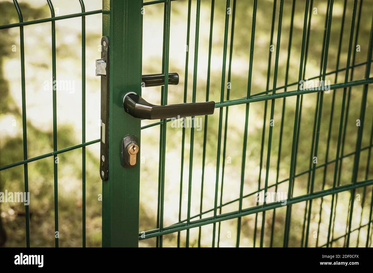 Playground gate open hi-res stock photography and images - Alamy