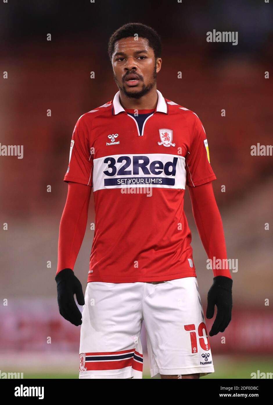 Middlesbrough's Chuba Akpom during the Sky Bet Championship match at ...
