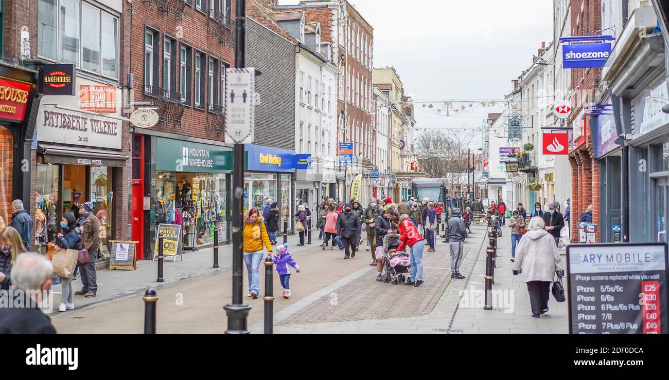 The first day of lifted lockdown 2 and Worcester city centre is very ...