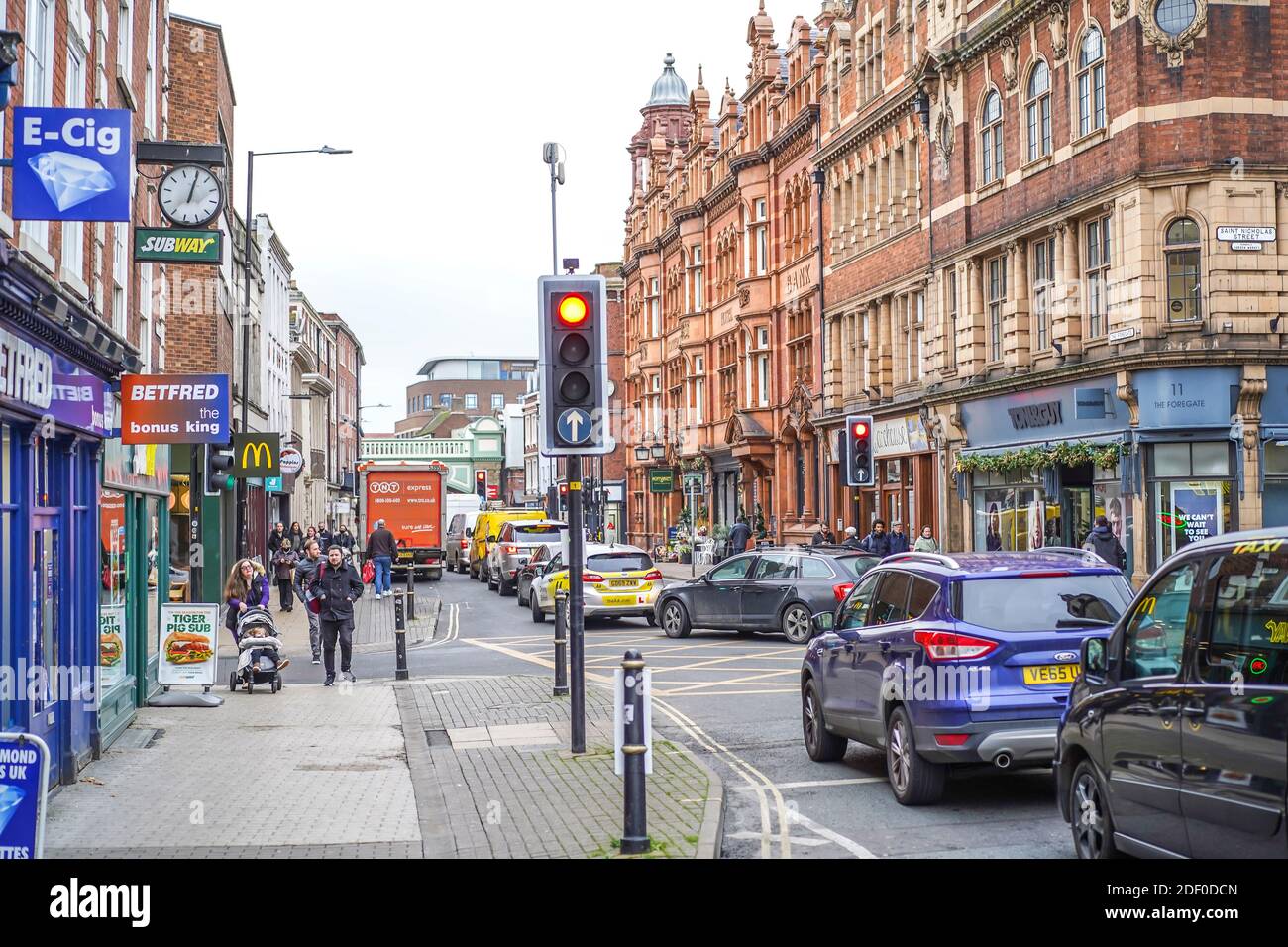 The first day of lifted lockdown 2 and Worcester city centre is very ...