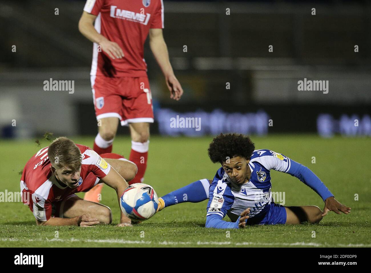 Bristol, UK. 02nd Dec, 2020. Zain Walker of Bristol Rovers during the ...
