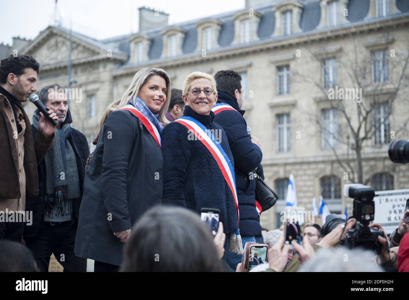 Walk not silent for Sarah Halimi, in Paris, France, on January 05, 2020 ...