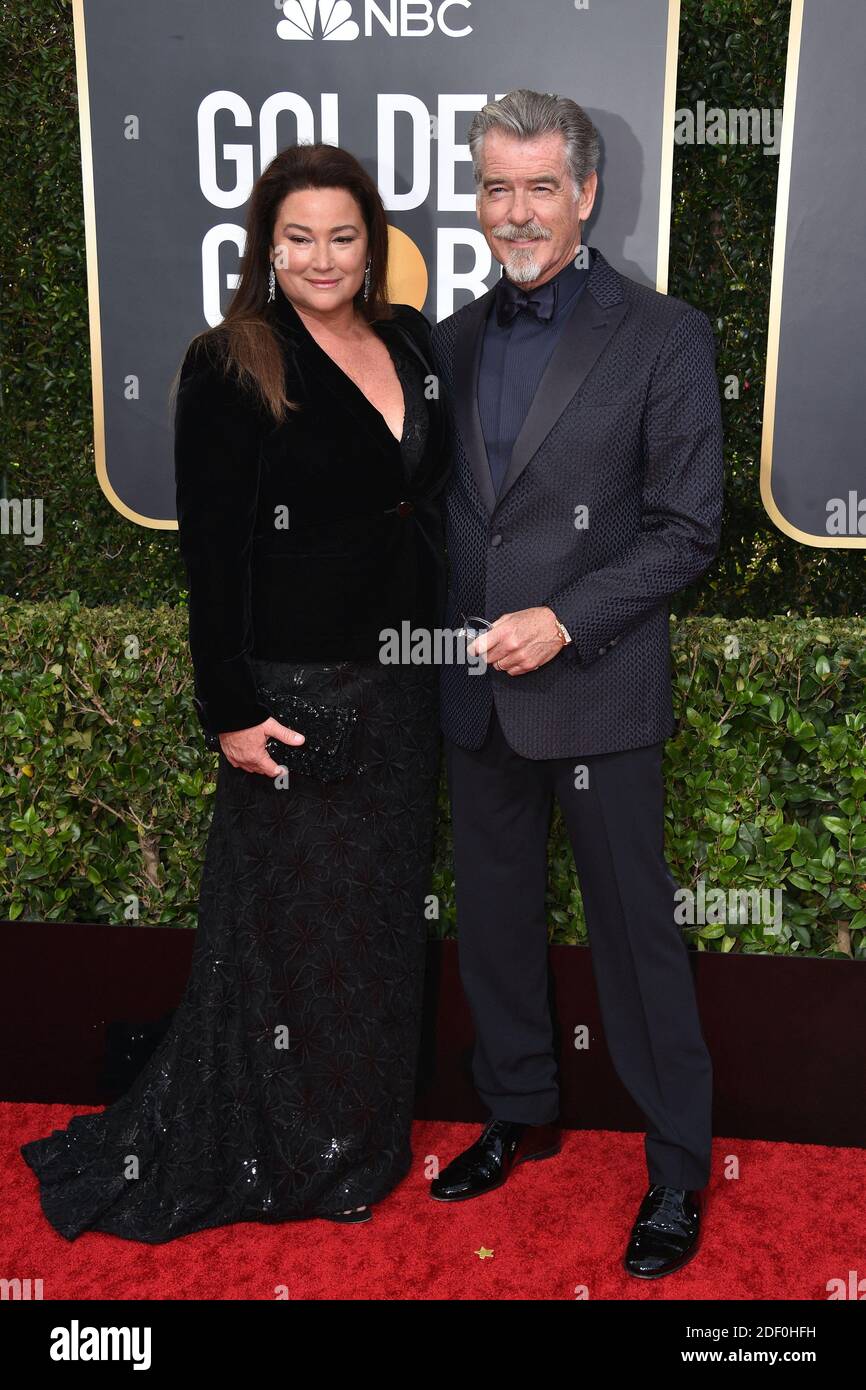 Keely shaye smith and pierce brosnan hi-res stock photography and ...