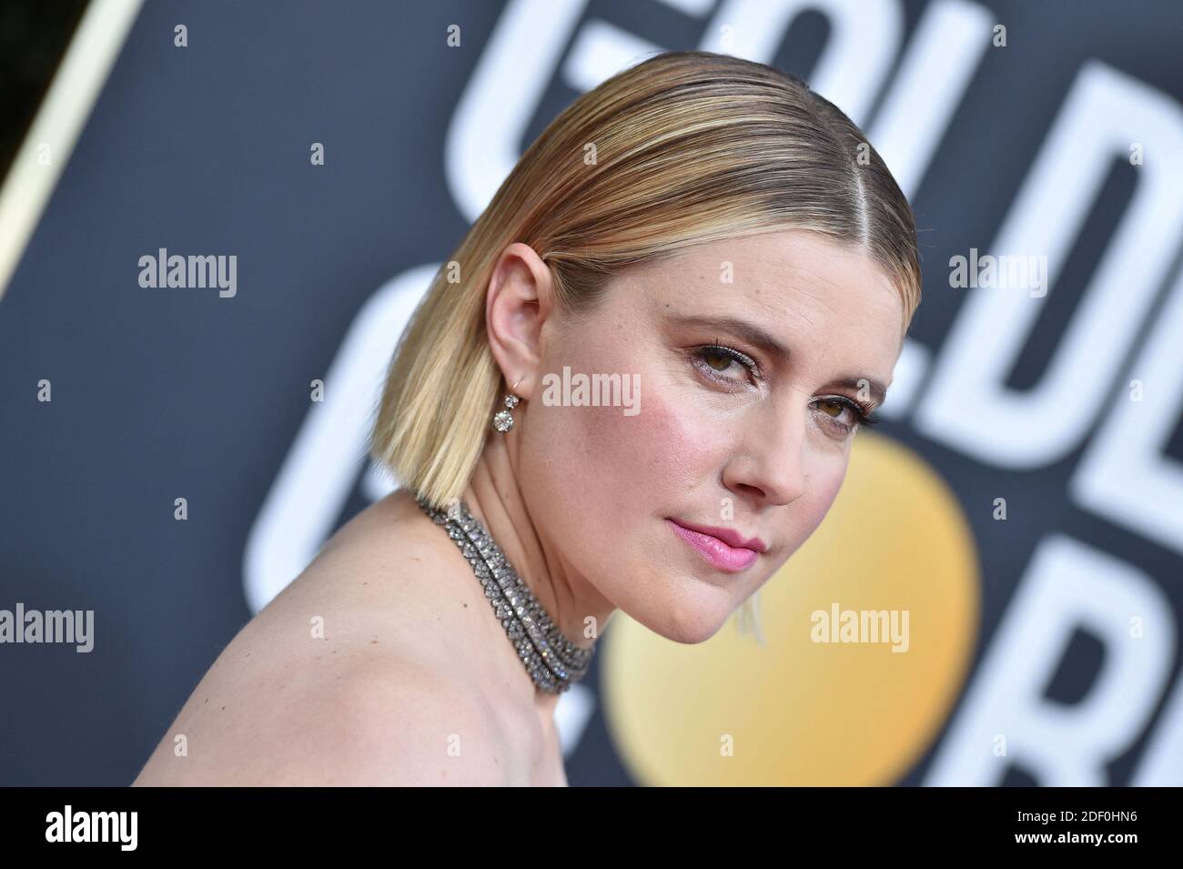 Greta Gerwig attending the 77th Golden Globe Awards Arrivals at The ...