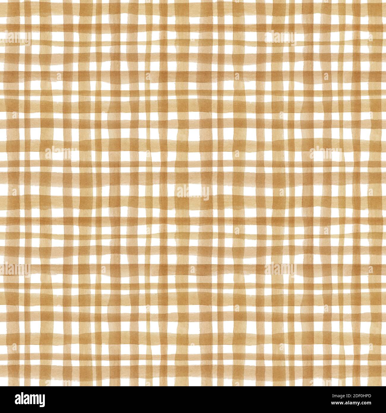 Classic yellow checked watercolor seamless pattern Stock Photo - Alamy