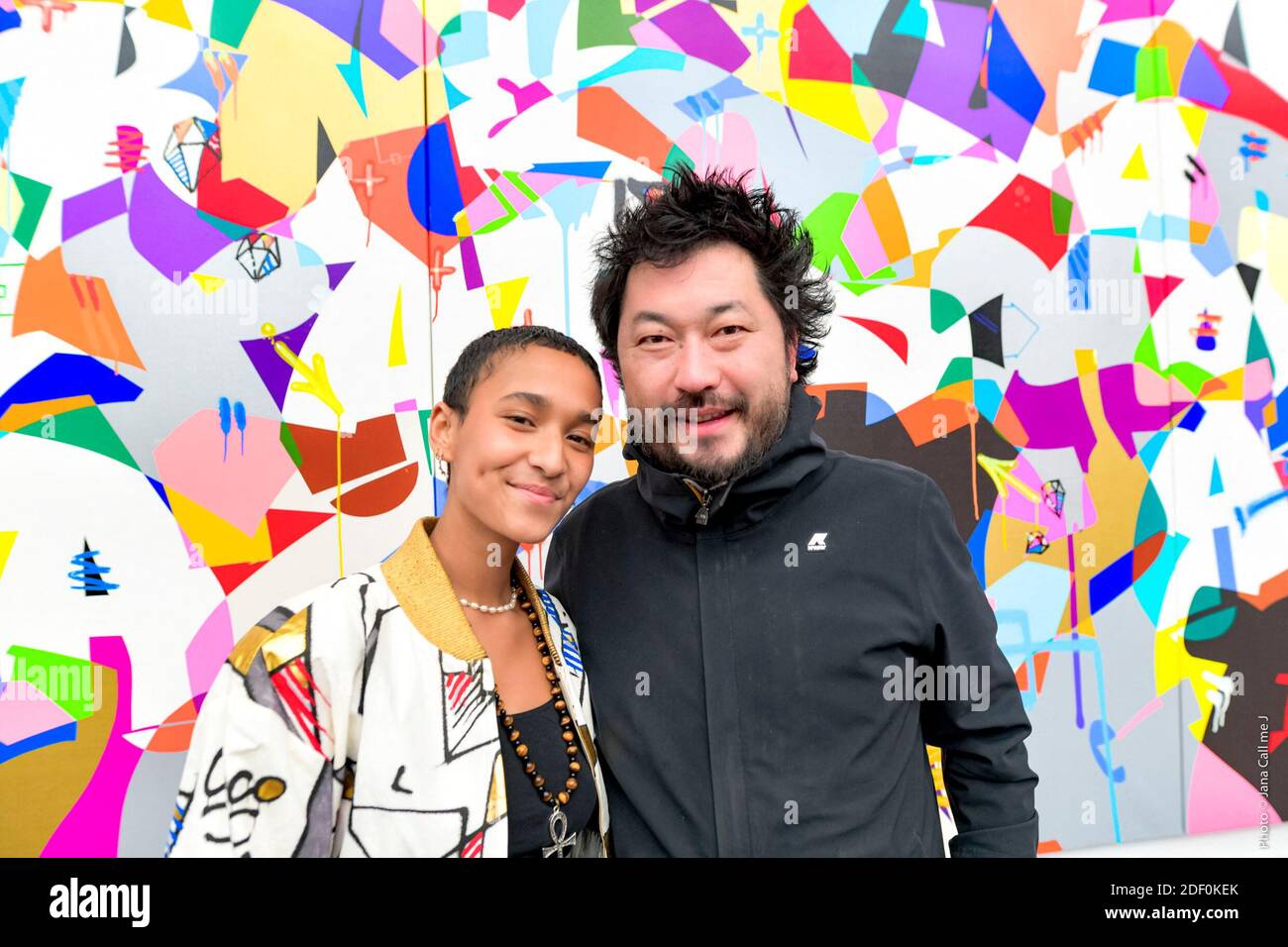 Daena Phan, daughter of Cyril Kongo, graffiti artist, with the Chef ...