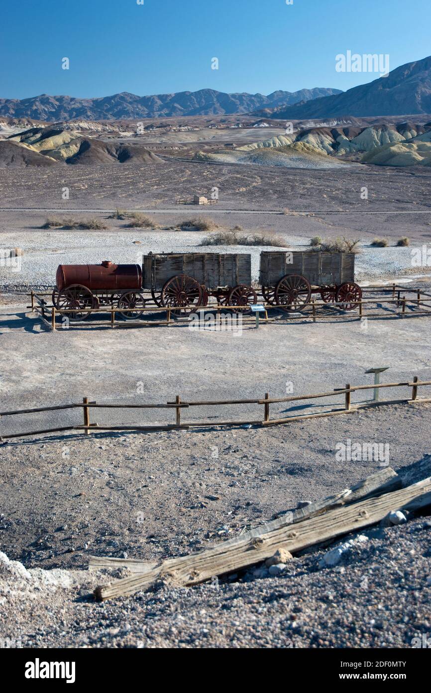 20 mule team wagon hi-res stock photography and images - Alamy