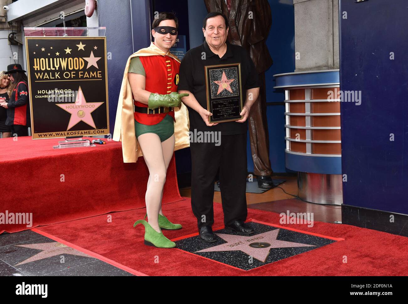 Burt Ward Is honored with a Star on the Hollywood Walk of Fame ...