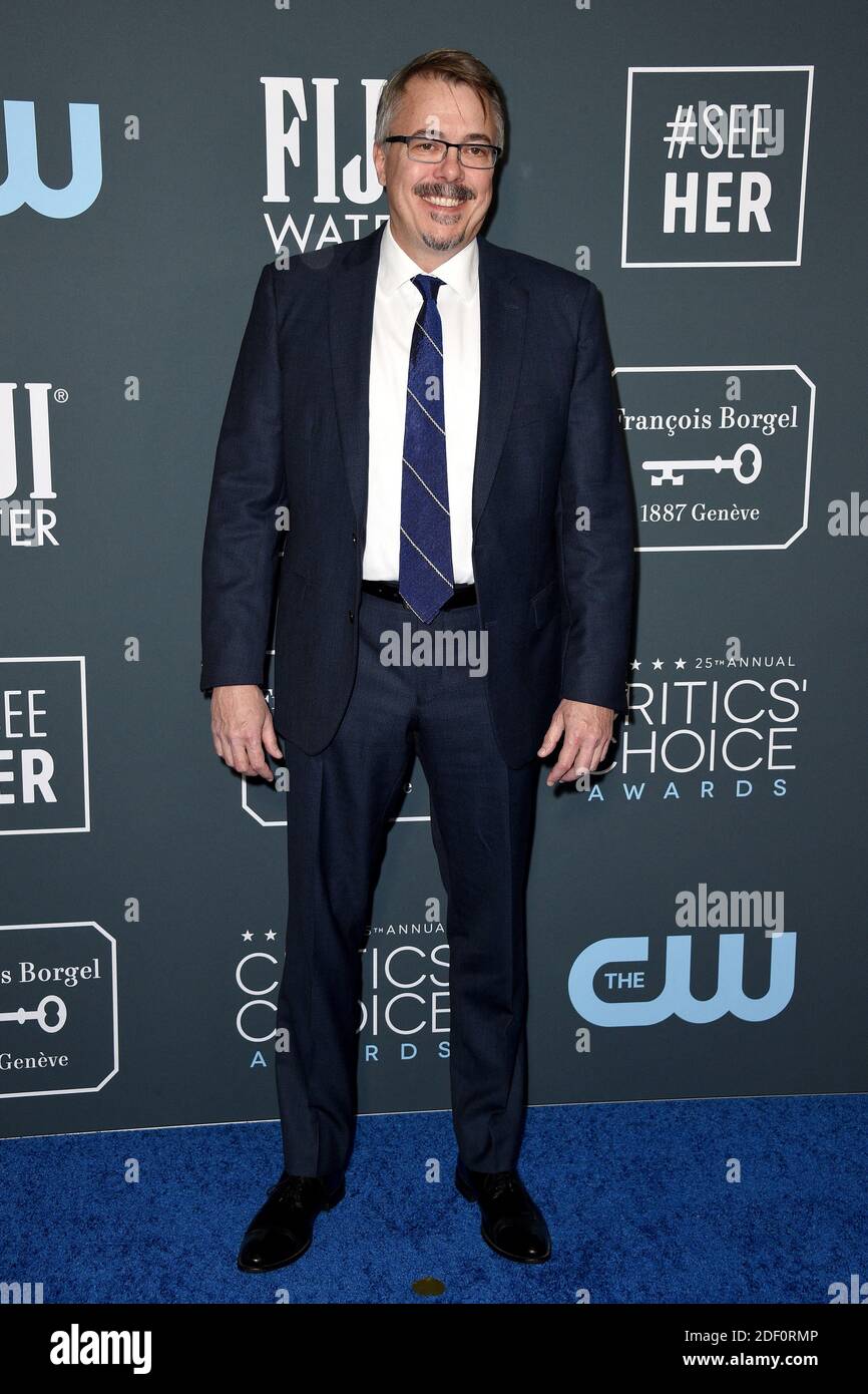 Vince Gilligan attends the 25th Annual Critics' Choice Awards held at ...
