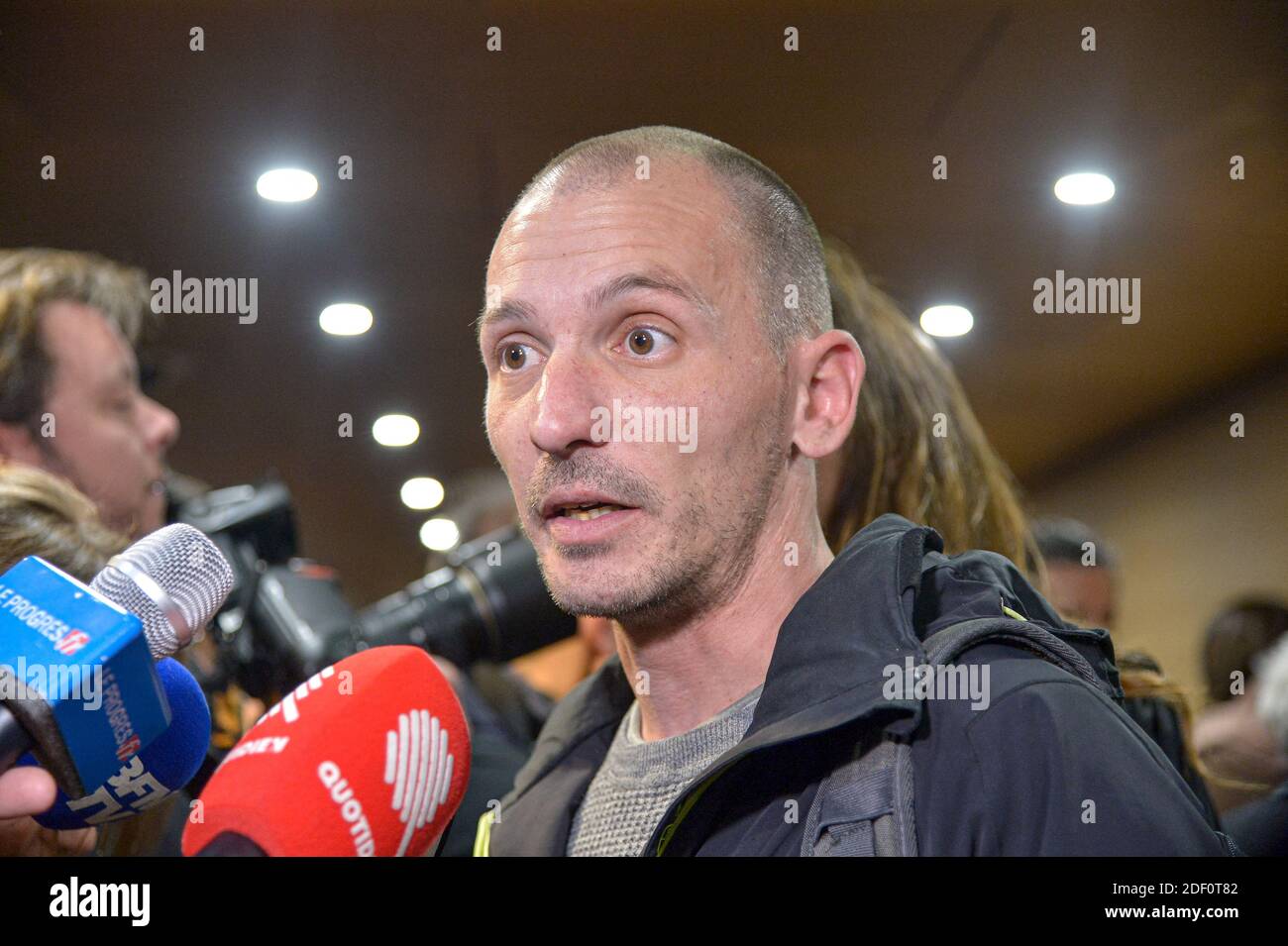 Pierre Emmanuel Germain, presumed victim, attending Bernard Preynat's ...