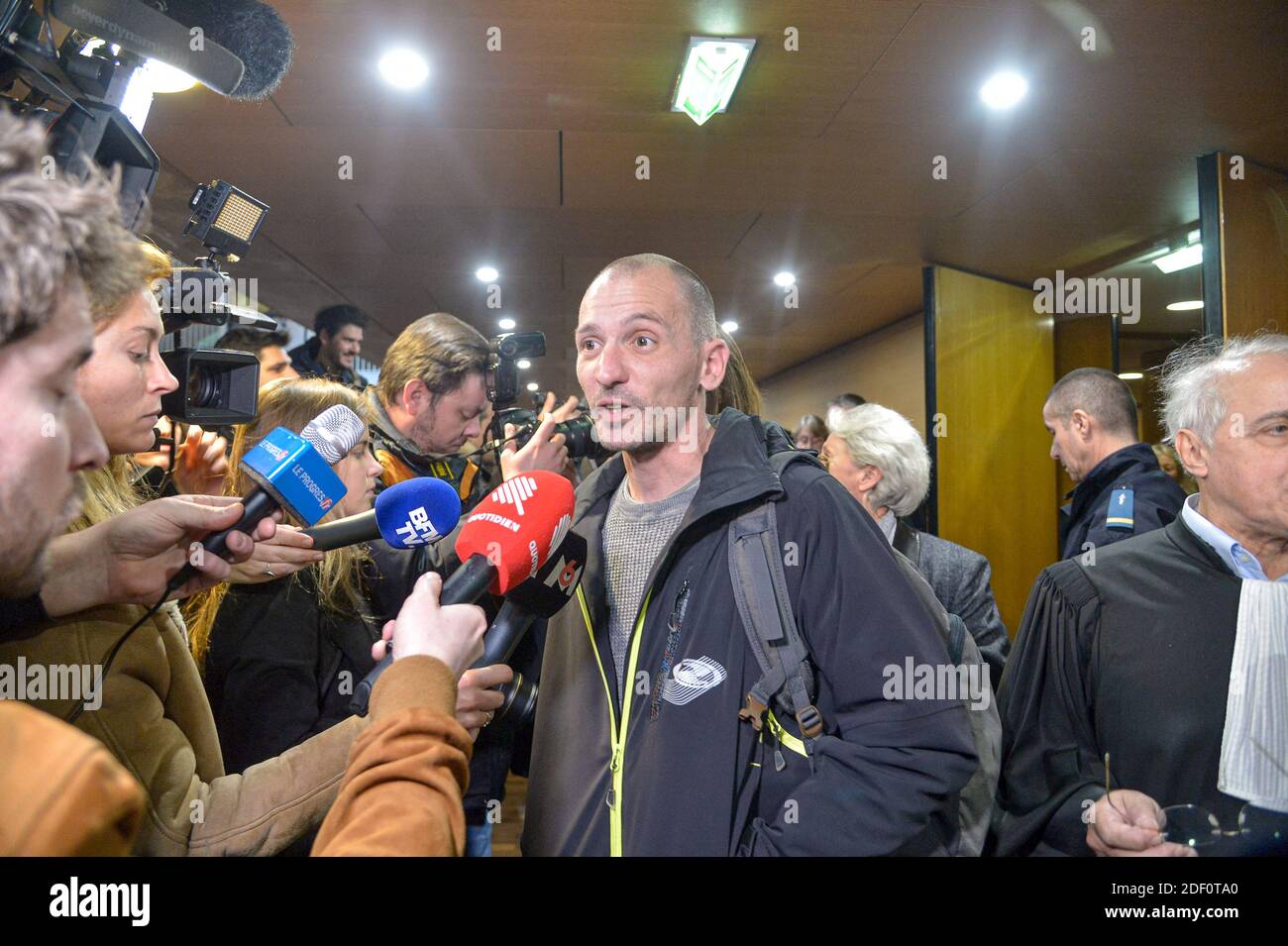 Pierre Emmanuel Germain, presumed victim, attending Bernard Preynat's ...