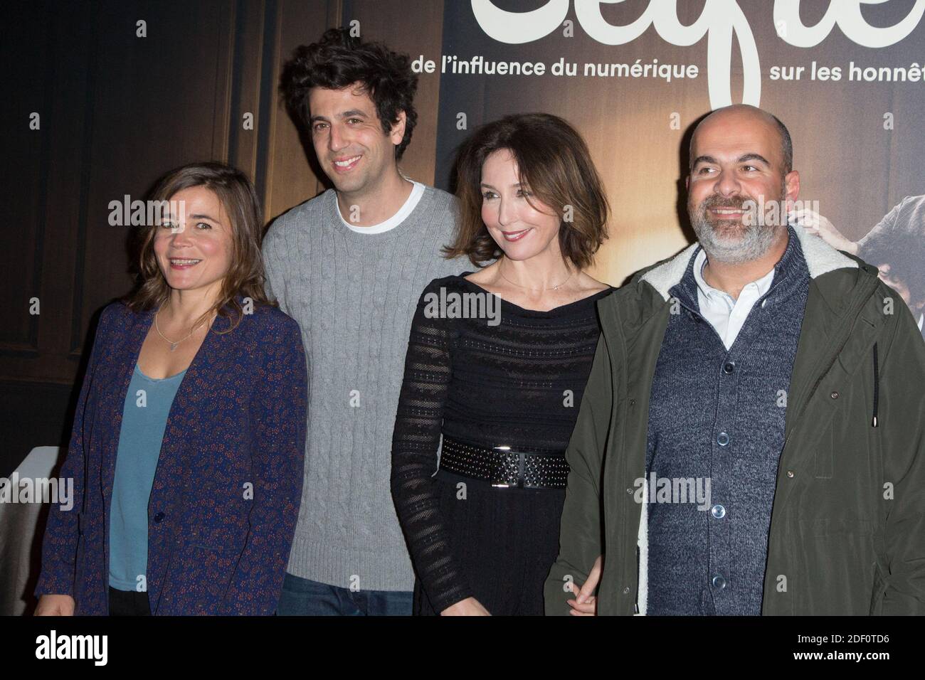 Blanche Gardin, Max Boublil, Elsa Zylberstein and Marc Fitoussi attends ...
