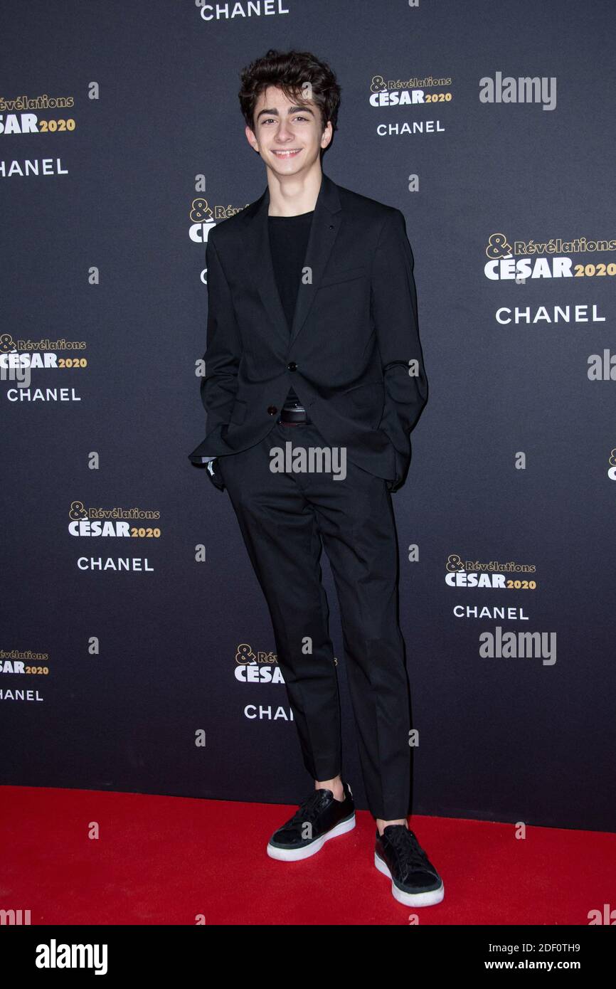 Mathieu Capella attending the Cesar Revelations 2020 Photocall at the ...