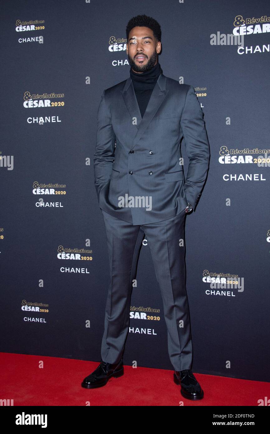 Djebril Zonga attending the Cesar Revelations 2020 Photocall at the ...