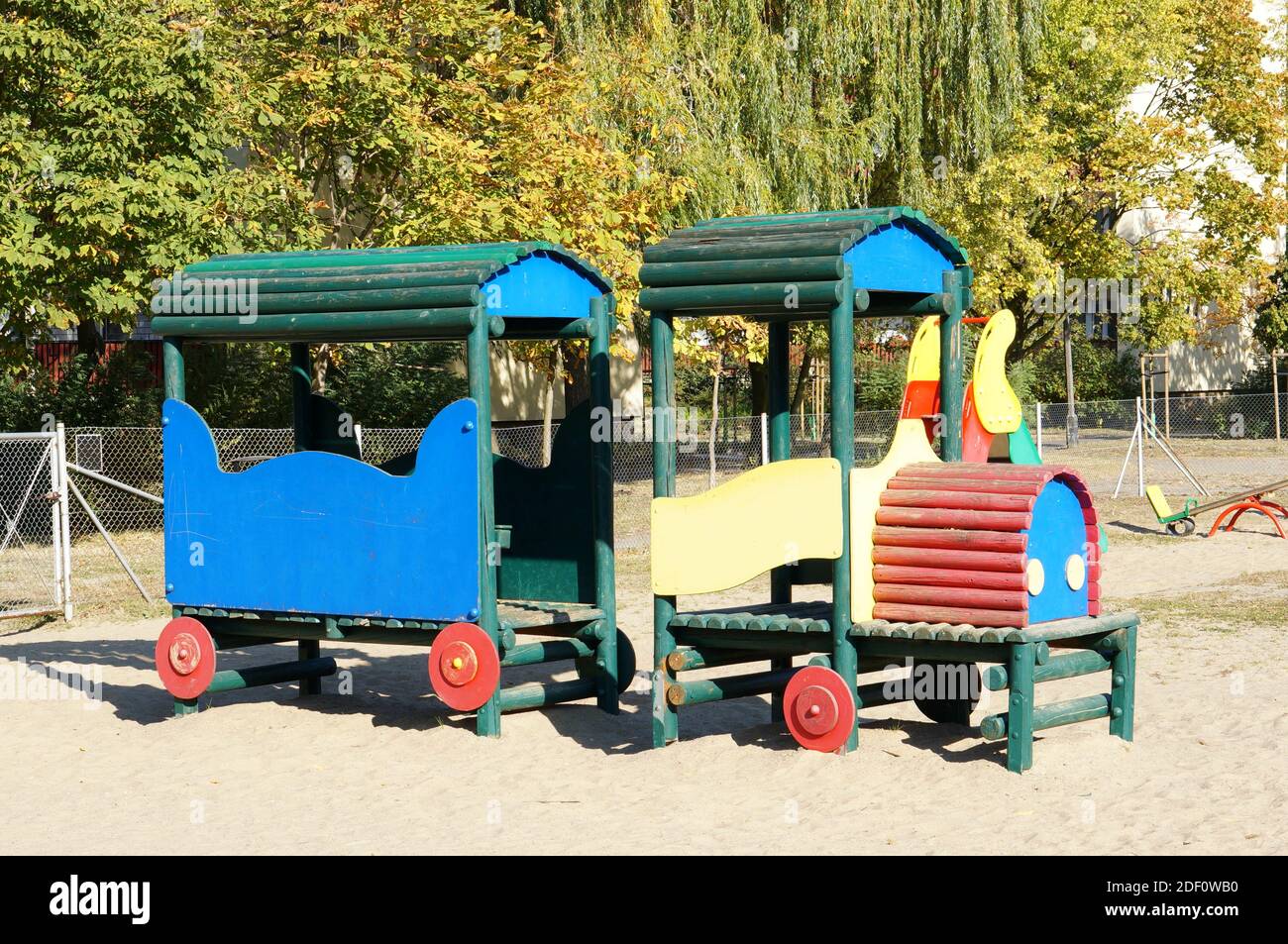 Kids wooden train hi-res stock photography and images - Alamy