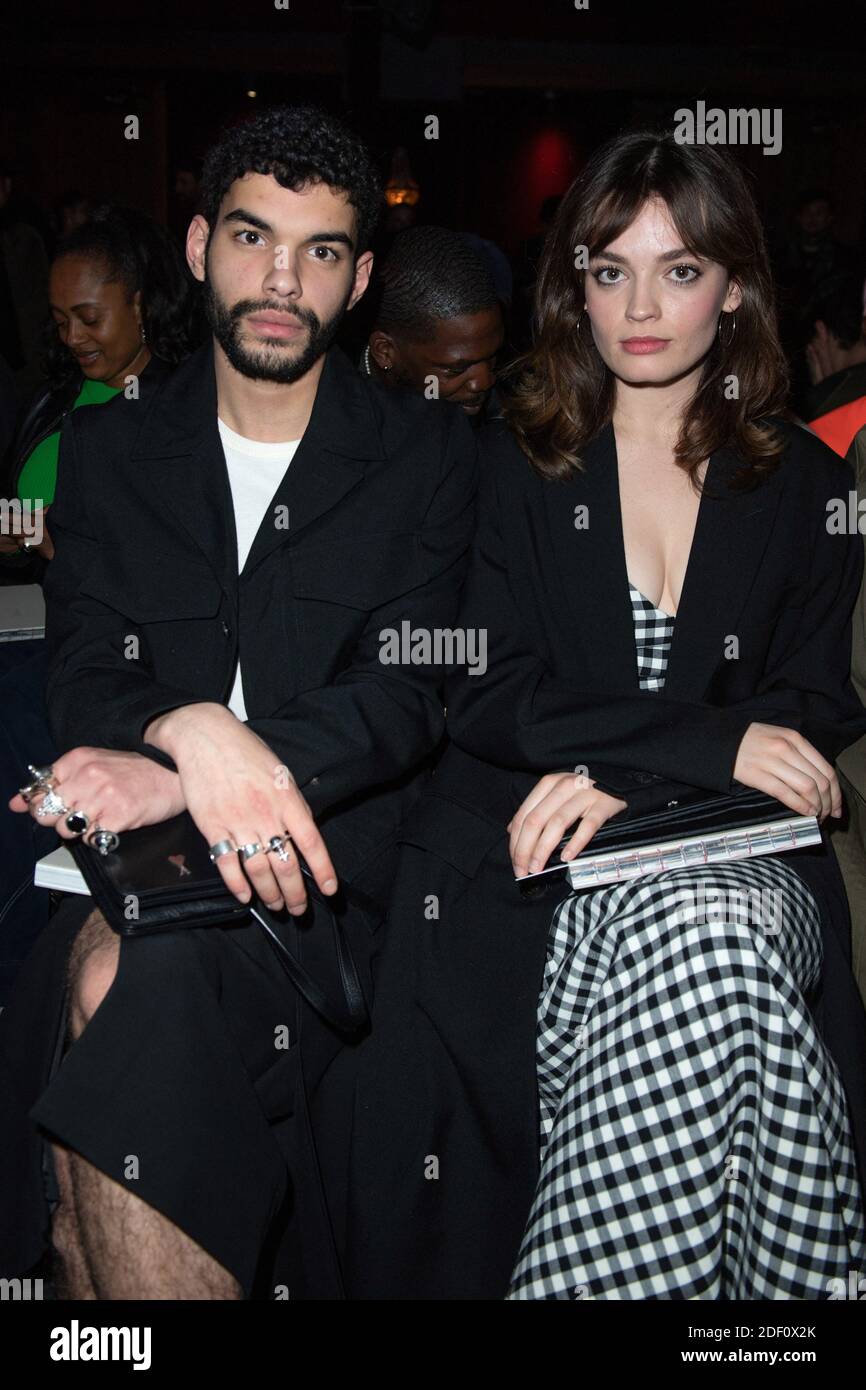 Sami Outabali And Emma Mackey Attending The Ami Alexandre Mattiussi