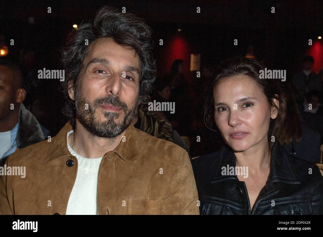 Vincent Elbaz and Virginie Ledoyen attending the Ami Alexandre ...