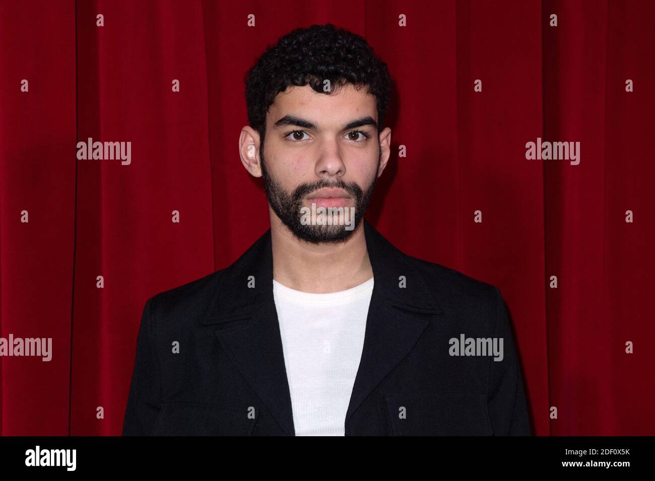 Sami Outabali attending the Ami Alexandre Mattiussi Menswear Fall ...