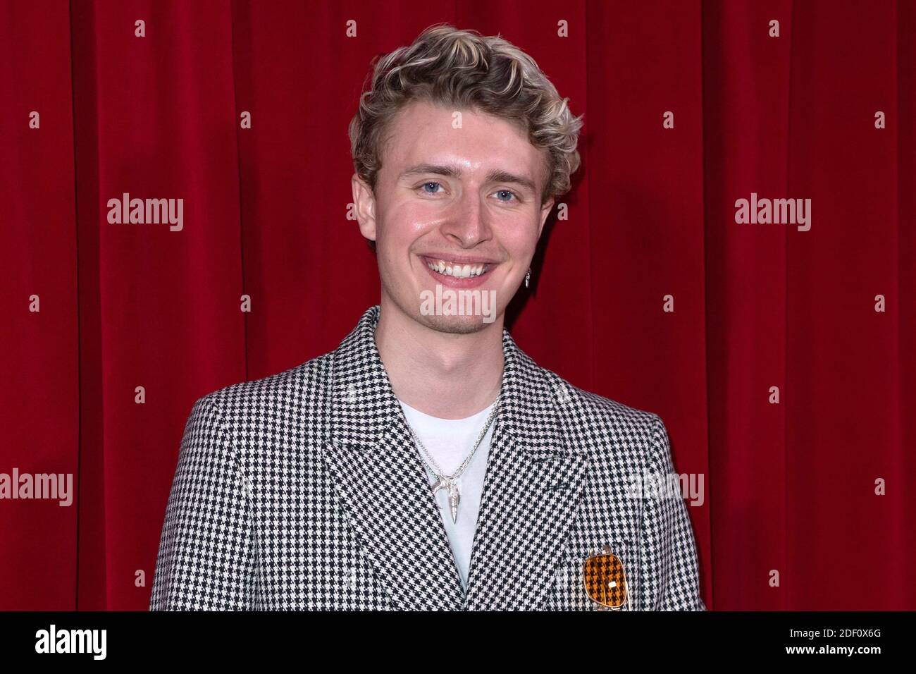 Magnus Ronning attending the Ami Alexandre Mattiussi Menswear Fall ...