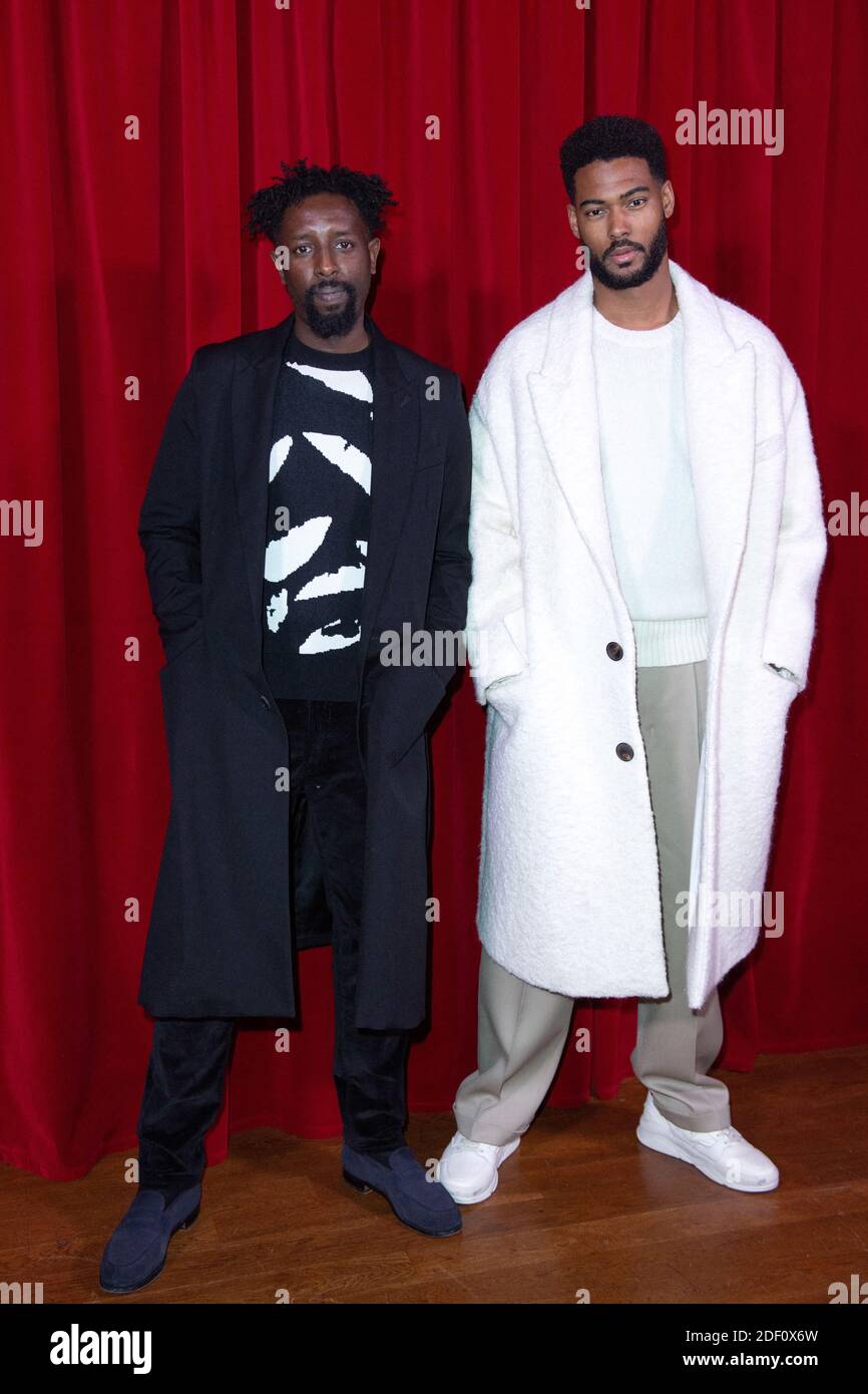 Ladj Ly and Djebril Zonga attending the Ami Alexandre Mattiussi ...