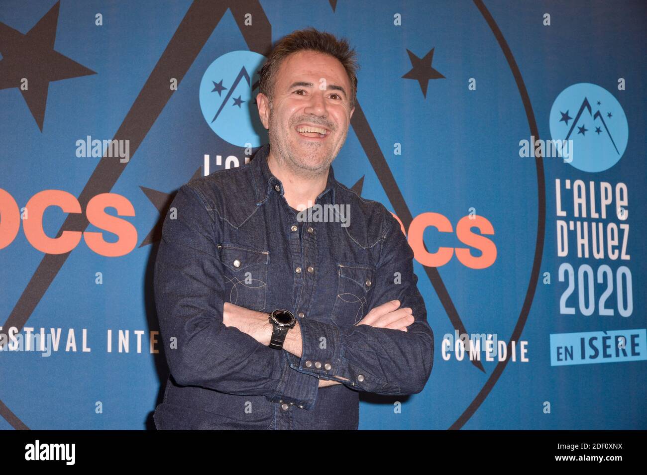 Jose Garcia attending the 23rd Comedy Film Festival opening in L'Alpe d ...