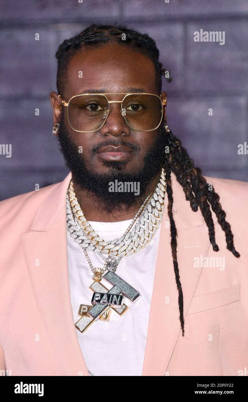 T-Pain attends the premiere of Columbia Pictures' "Bad Boys For Life ...