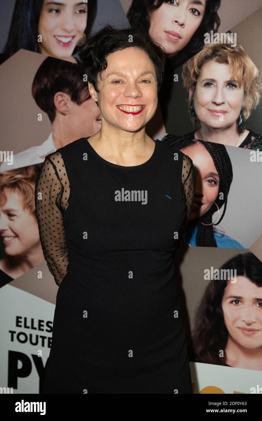 Isabelle Gibbal Hardy attending the Pygmalionnes premiere at National ...