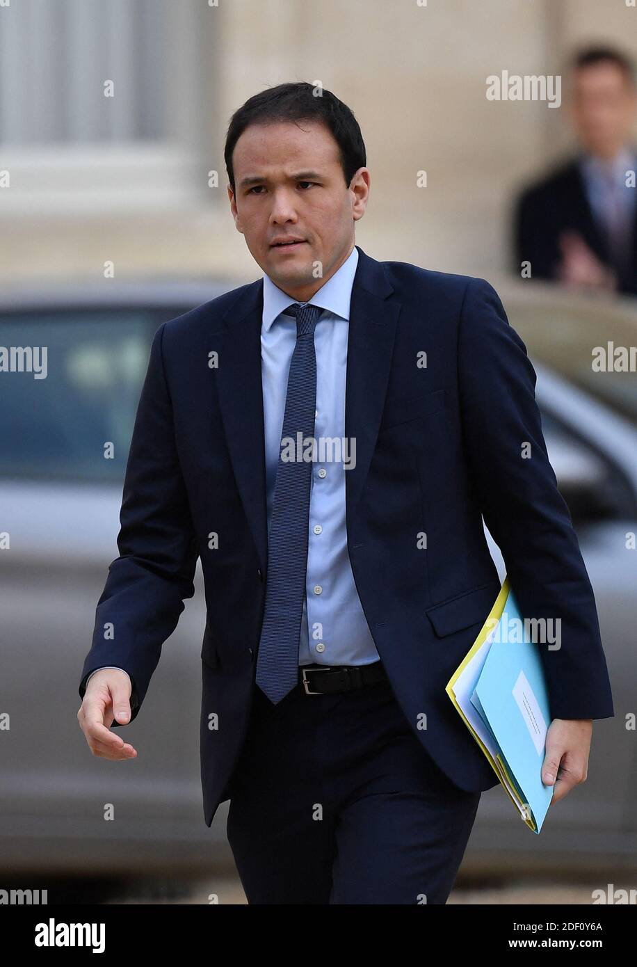 French Junior Minister for Digital affairs Cedric O at weekly cabinet ...