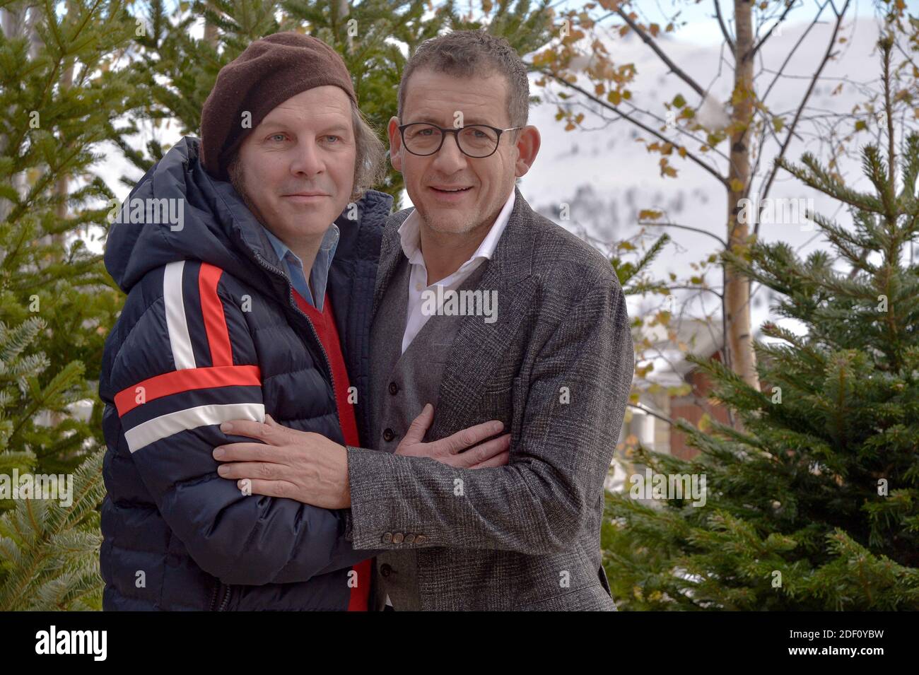 Philippe Katerine, Dany Boon attending the photocall of the film Le ...