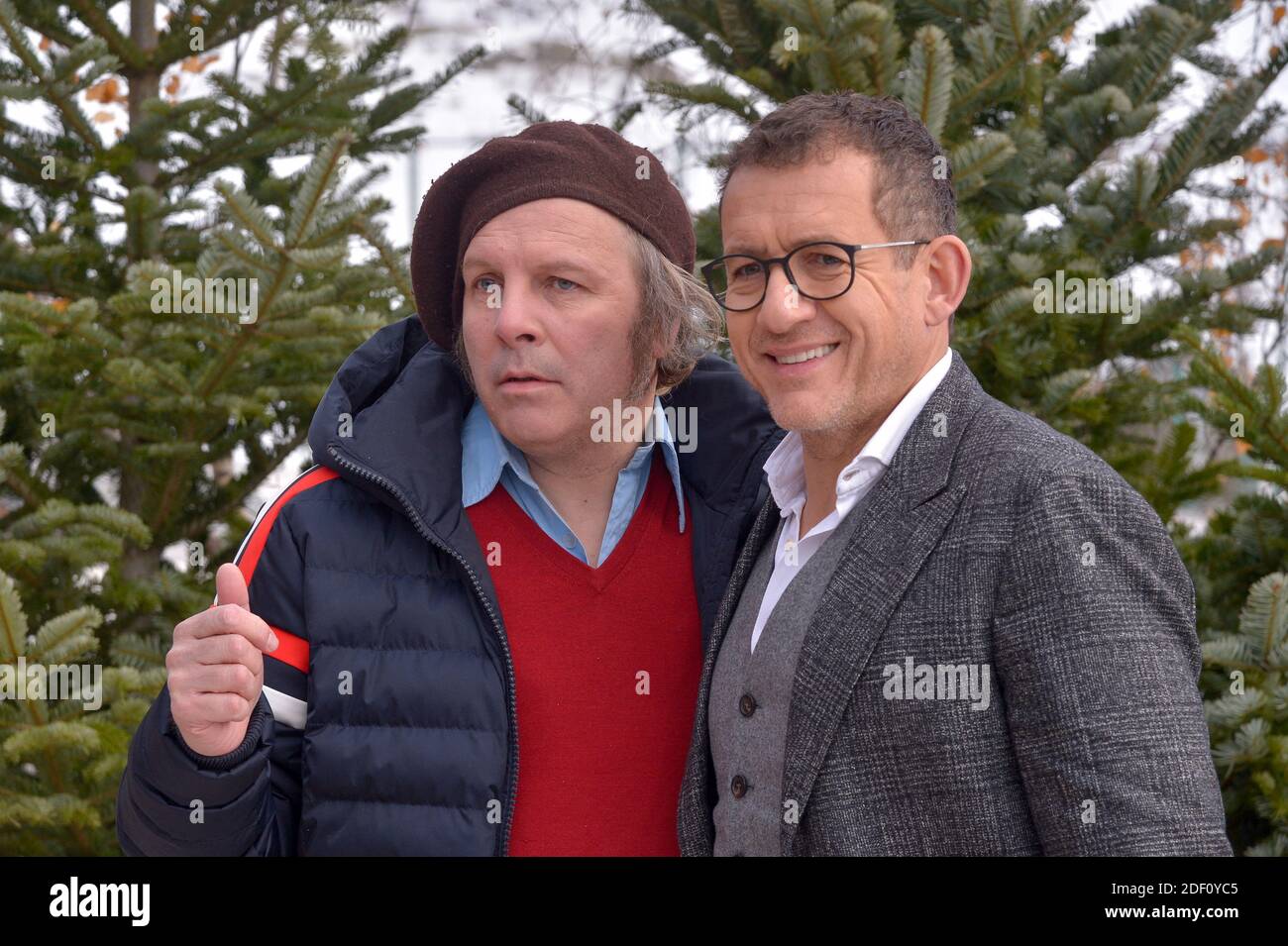 Philippe Katerine, Dany Boon attending the photocall of the film Le ...