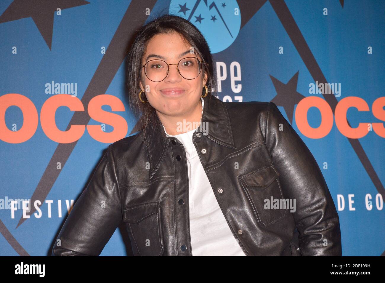 Melha Bedia attending the screening of the movie Chacun Chez Soi during ...