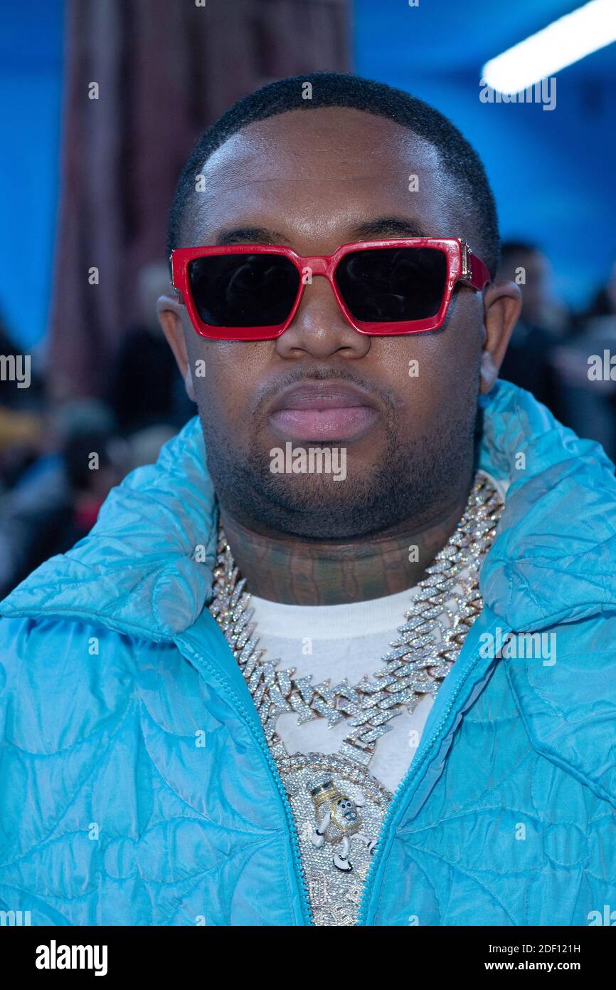 DJ Mustard attending the Louis Vuitton Menswear Fall/Winter 2020-2021 ...