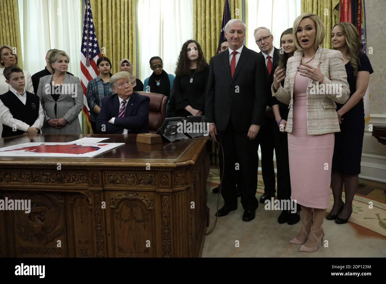Paula white and donald trump hi-res stock photography and images - Alamy