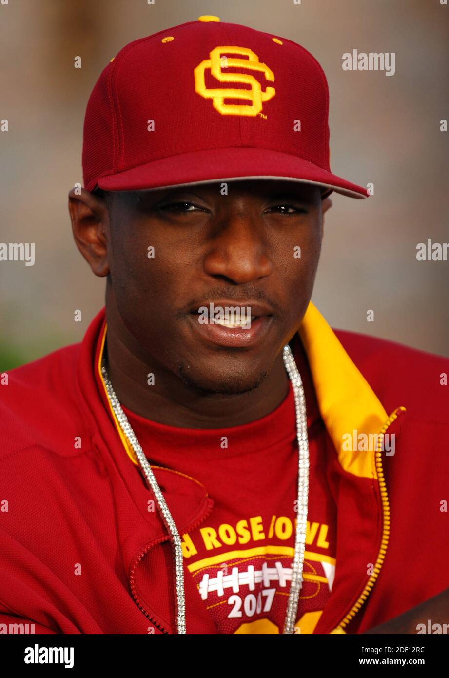 Anaheim, United States. 26th Dec, 2006. USC receiver Dwayne Jarrett ...