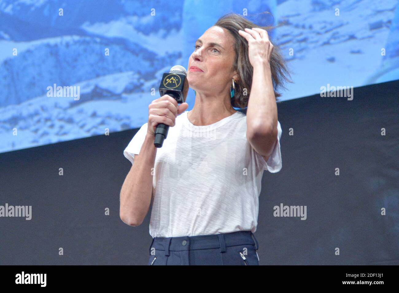 Alessandra Sublet attending the screening of the movie Divorce Club ...